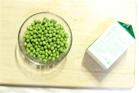 완두콩 수프 건강한 한그릇