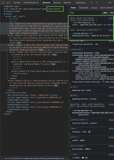 Dark Doesnt Work With Variant Groups · Issue 1571 · Unocssunocss · Github