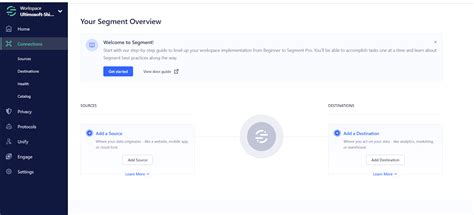 Segment Setup Syncari