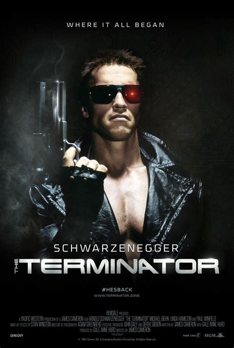 The Terminator Theatrical Re Release Terminator Movies Terminator Terminator 1984