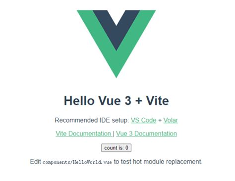 使用vite快速创建vue3项目 Huangchun0121 博客园