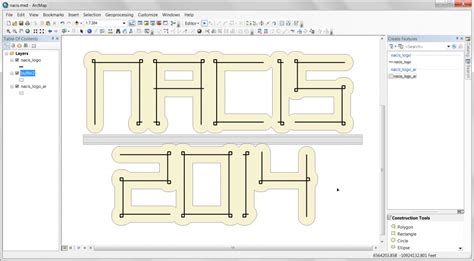 Bg Cartography Building A Logo With Arcmap