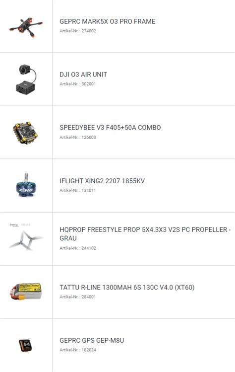 First Fpv Drone Build Components R Fpv