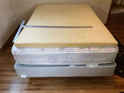 Queen Bed Frame Box Spring Mattress And Foam Legacy Auction Company
