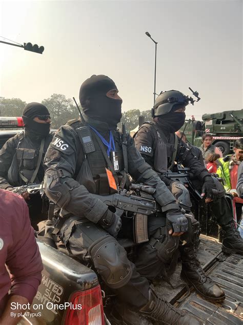 National Security Guard Nsg Commandos At Republic Day Parade
