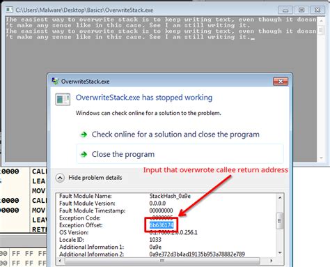 an introduction to buffer overflow 4 overwriting the stack