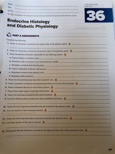 Solved Name Date Section Laboratory Report 36 To The