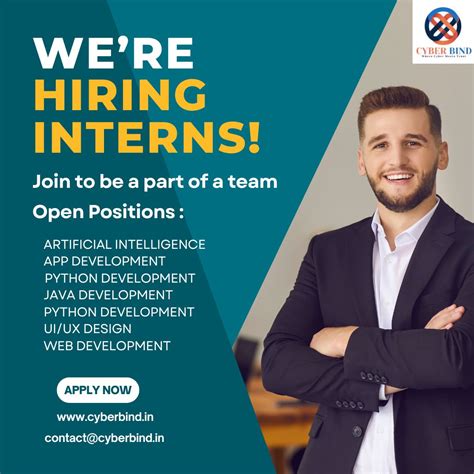 cyber bind on linkedin hiring internship techcareers cyberbind