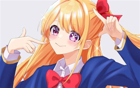 7 Wallpaper Ruby Hoshino Dari Oshi No Ko Gadis Berambut Pirang Dan Bermata Ruby Titip Jepang