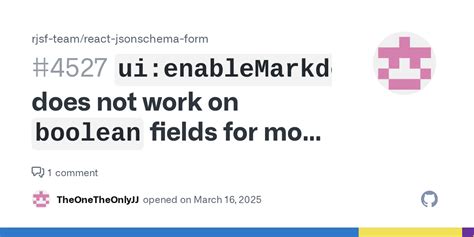 `uienablemarkdownindescription` Does Not Work On `boolean` Fields For Most Themes · Issue 4527