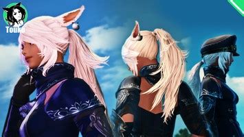 Unleashed Alma S Practical Ponytail Au Ra Miqo Te Female XIV Mod Archive