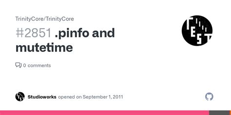 Pinfo And Mutetime · Issue 2851 · Trinitycore Trinitycore · Github