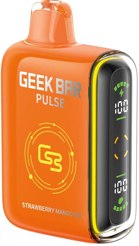 Geek Bar Pulse 9000 Disposable Vape Strawberry Mango Ice Cloud Island Vapour