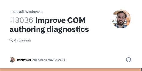 improve com authoring diagnostics · issue 3036 · microsoft windows rs · github