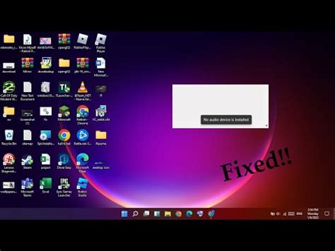 How to Fix No Audio Device Installed Error in Windows 11 Видео