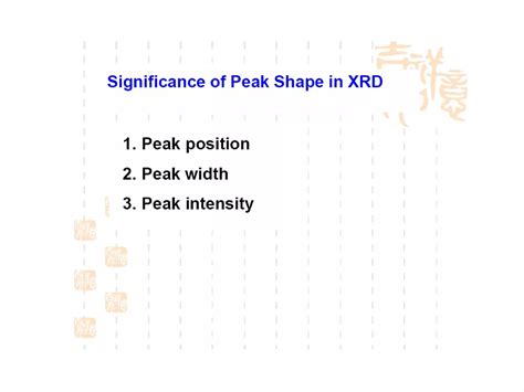 X Ray Diffraction Ppt Chemistry Science
