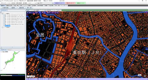 GISソフトラボ 地図の作成分析の例