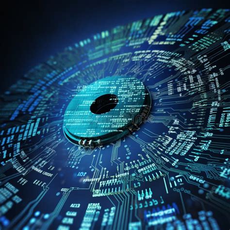 Computer Hardware Cpu And Circuit Board With Microchip Technology