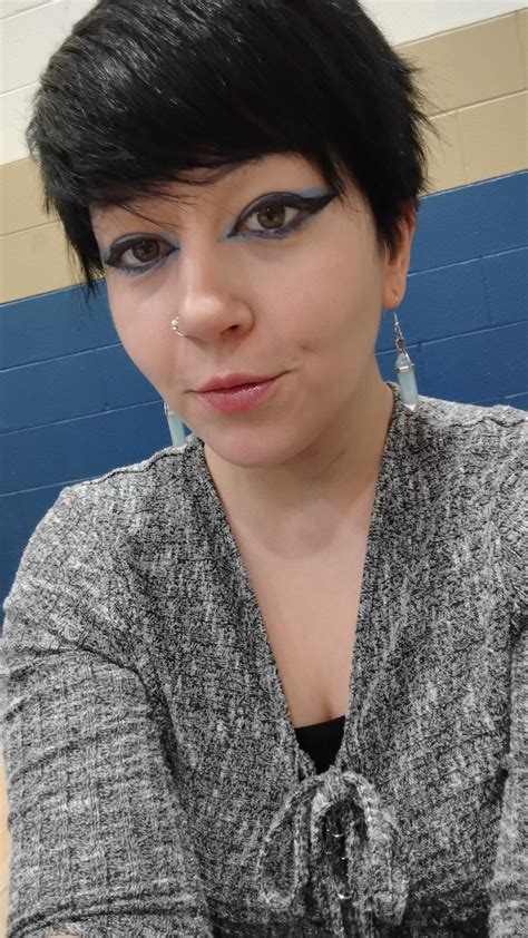 Local Metalhead Girl Goes A Natural Color Sexy