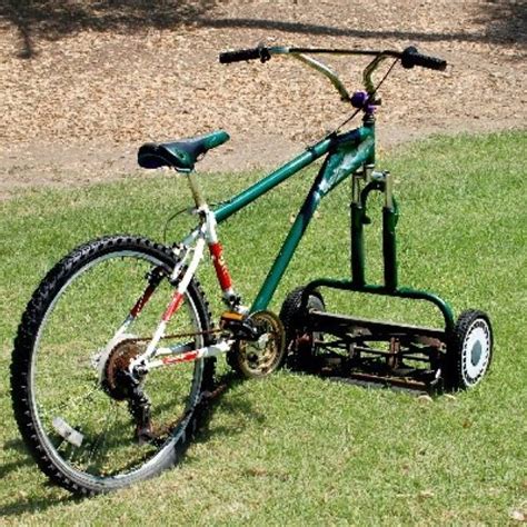 Mexican Lawn Mower Bicycle Riding Lawn Mowers Inventions
