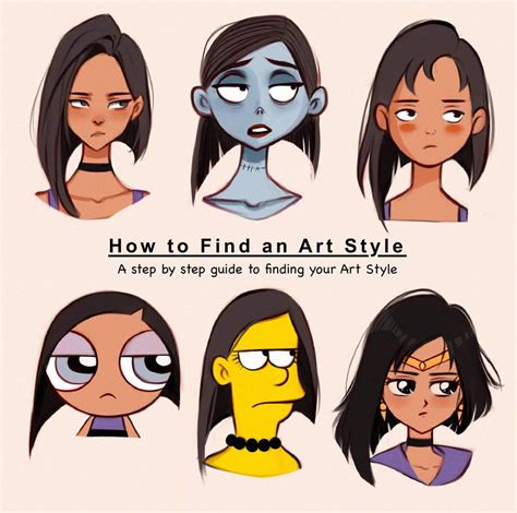 how to find an art style a step by step guide to finding your art