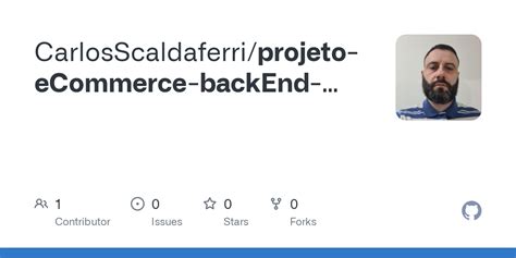GitHub CarlosScaldaferri Projeto ECommerce BackEnd React