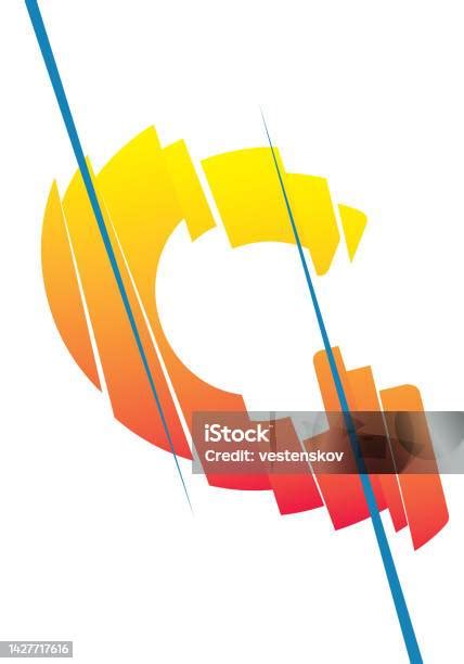 현대적인 세련된 컷 슬라이스 타이포그래피 벡터 일러스트 레이 션 0명에 대한 스톡 벡터 아트 및 기타 이미지 0명 개념 그라데이션 Istock