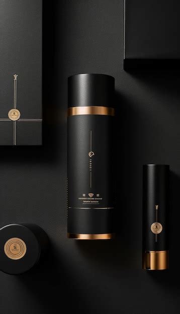 Luxurious Premium Toothpaste Packaging Design With Elegant Gold Accents