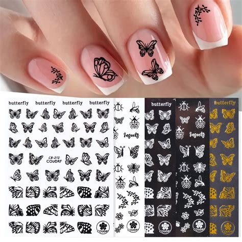 Jewelry And Beauty 3d Nail Art Stickers Decals Free Postage Craft