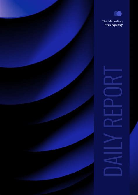 Editable Daily Report Template By Flipsnack Templates Flipsnack