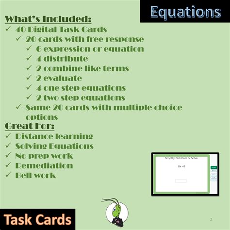Simplify Expressions And Solve Equations Comparison 2 Boom Digital Task