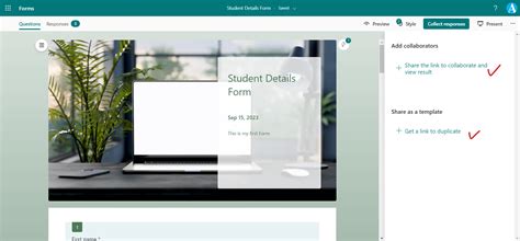 Collaborate Or Duplicate In Microsoft Forms Ashish Coder