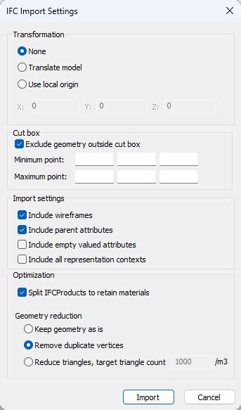 Importing An Ifc Model Ifc Ifczip