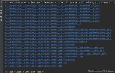 193 递归、1 N的和与阶乘、文件遍历、以特定字符结尾的文件遍历、过滤器：filefilter接口实现过滤器、filenamefilter