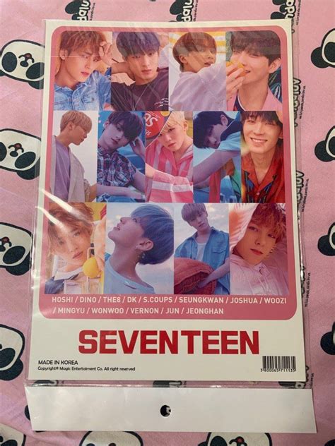 Svt Poster 興趣及遊戲 收藏品及紀念品 韓流 Carousell