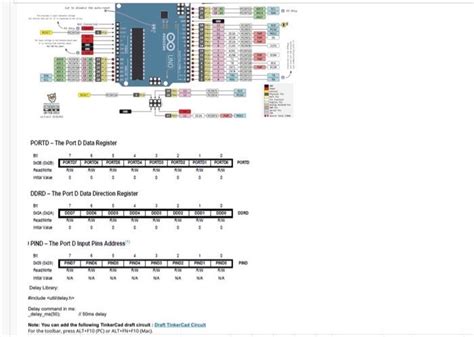 Write Avr Code To Control 8 Leds Connected To Pd4 Pd7