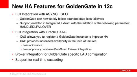 Ppt Deploying Oracle Goldengate With Oracle Data Guard Powerpoint
