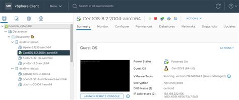 VMware Tools For CentOS Aarch On ESXi Arm Virten Net
