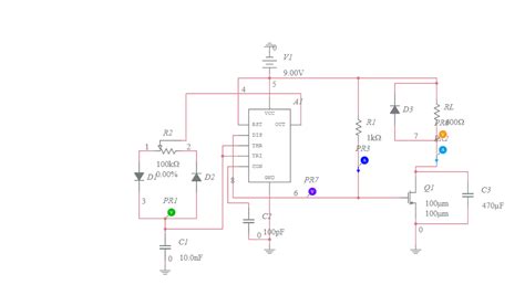 Dc Motor Speed Controller Multisim Live