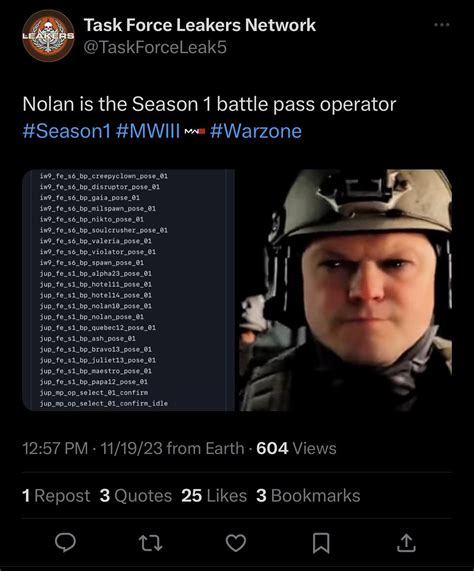 Season 1 Operator R Modernwarfareiii