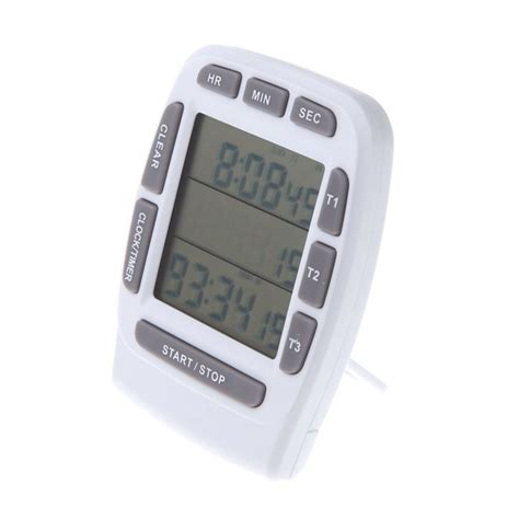 Lcd Digital Alarm Timer Mit Triple Display 3 Linie Vicedeal