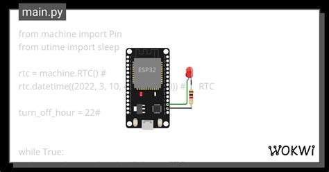 Micropython Blink Esp32 Copy Wokwi Esp32 Stm32 Arduino Simulator