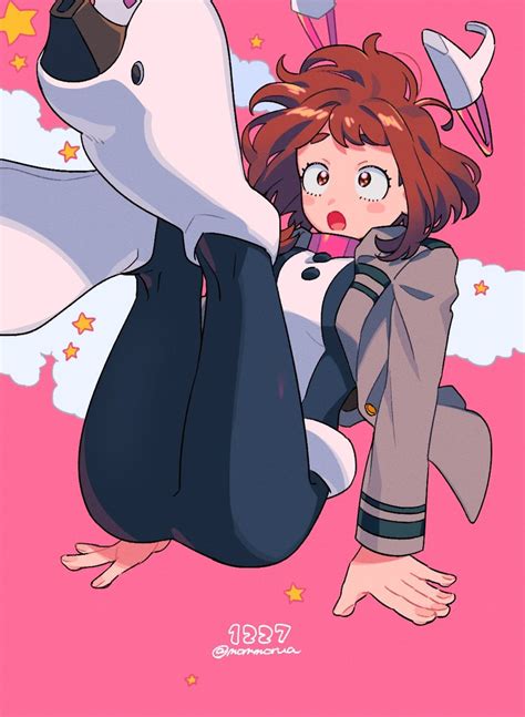 Uraraka Ochako Boku No Hero Academia Drawn By Nns146 Danbooru