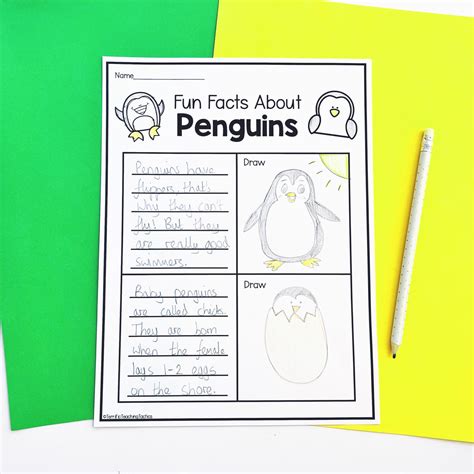 Third Grade Informational Writing Prompts And Worksheets Non Fiction Writing