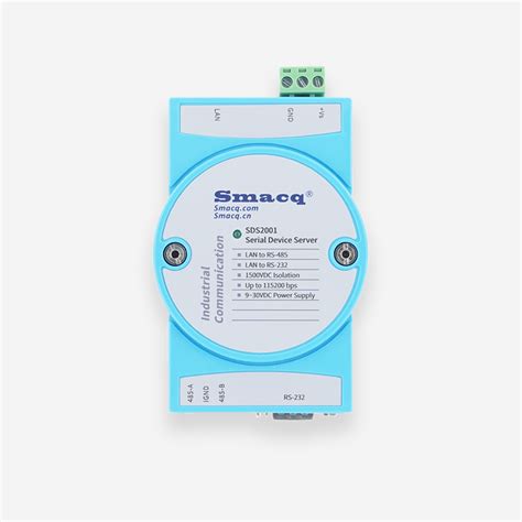 SDS2001隔离型LAN to RS 232 485串口服务器 思迈科华