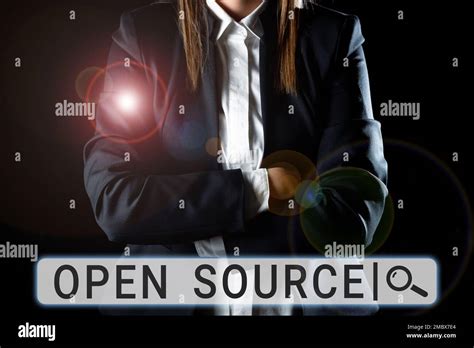 Handwriting Text Open Source Concept Meaning Denoting Software Which