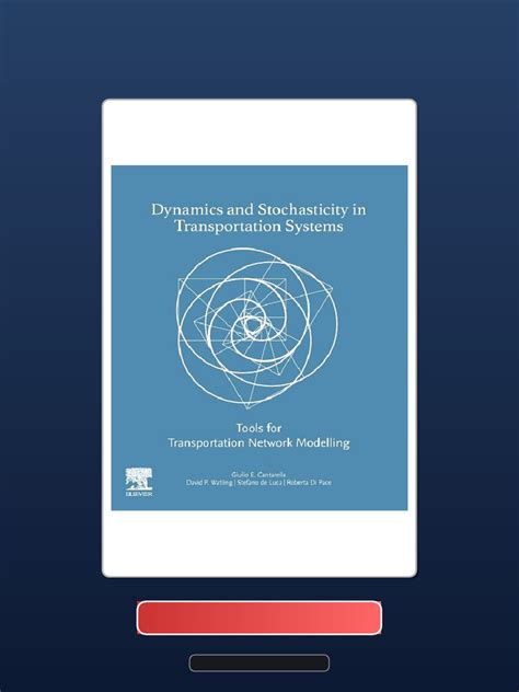 Dynamics And Stochasticity In Systems Transportation Tools For Transportation Pdf Multiple