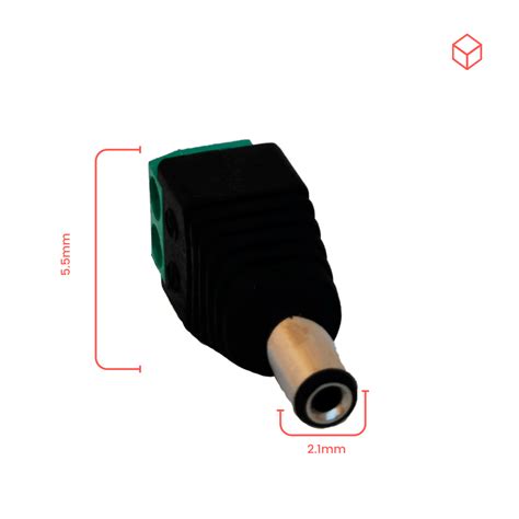 Conector Macho Jack 2 5 Para Arduino