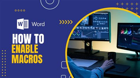 Word How To Enable Macros In Word Youtube