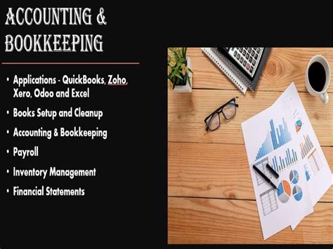 Ca Bookkeeper Quick Books Xero Zoho Odoo Excel Tally Upwork
